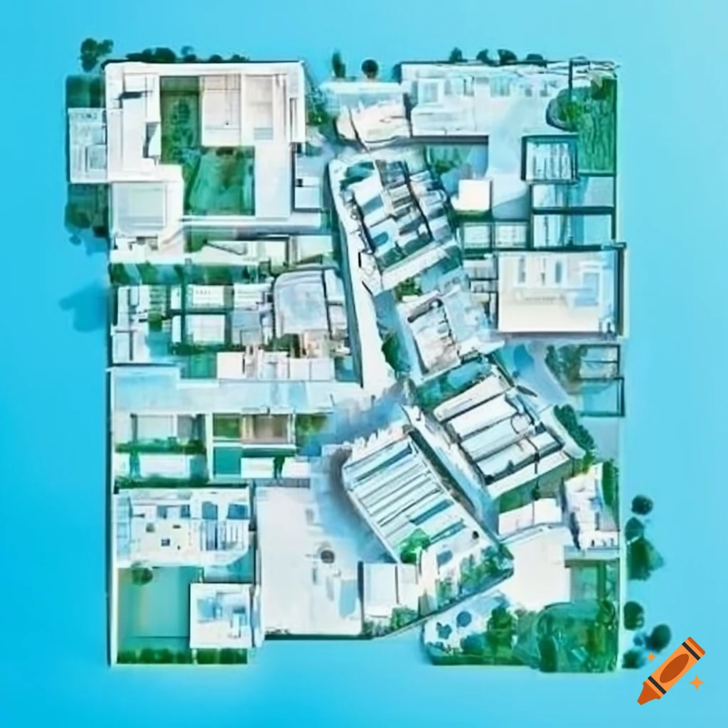 I have a cristal for that, , database,village plan, architecture business blueprint model, birds ...