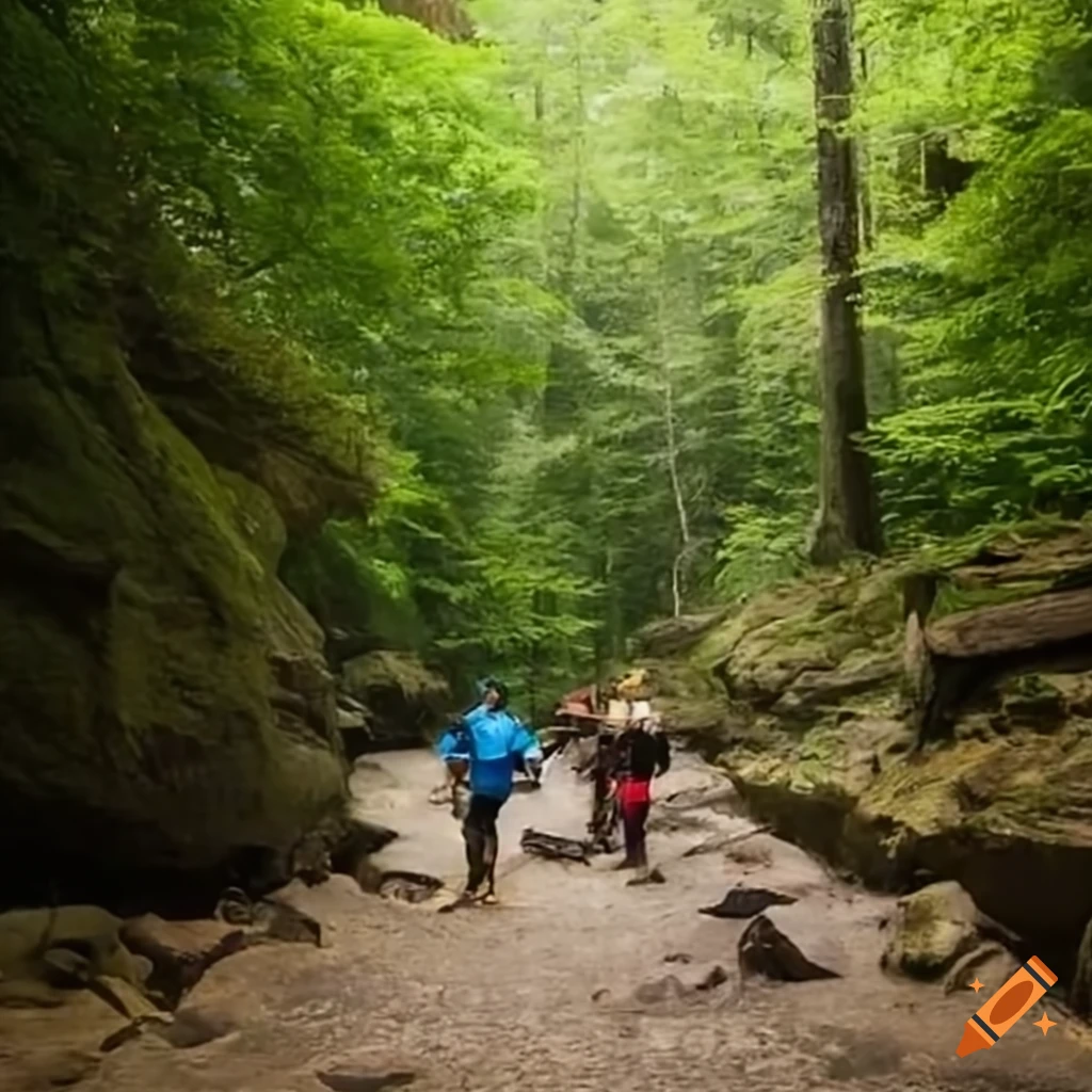 Enthusiasts seeking adventure on Craiyon