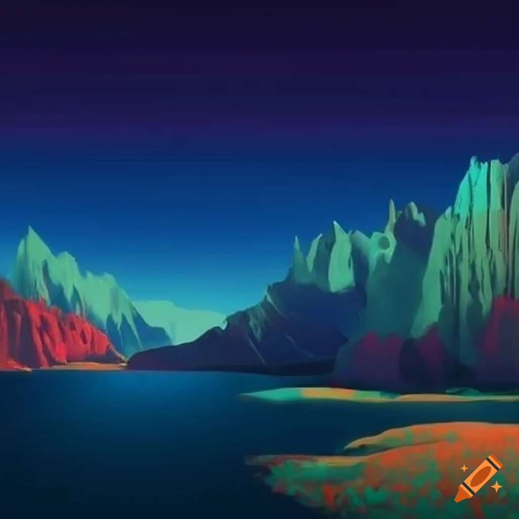 Digital landscapes beckon on Craiyon