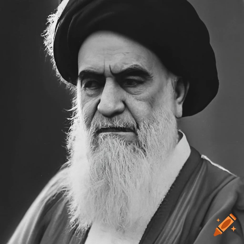 Ruhollah khomeini on Craiyon