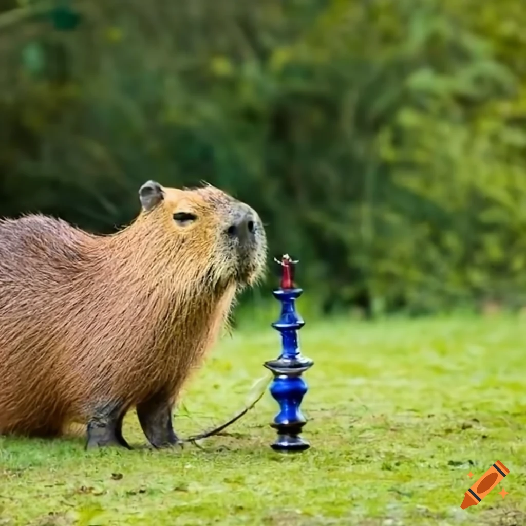 Groundhog Smoking