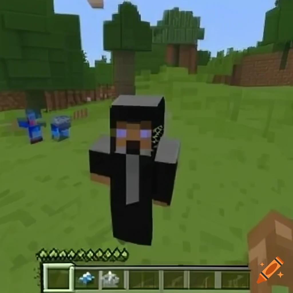 Minecraft pe cops on Craiyon