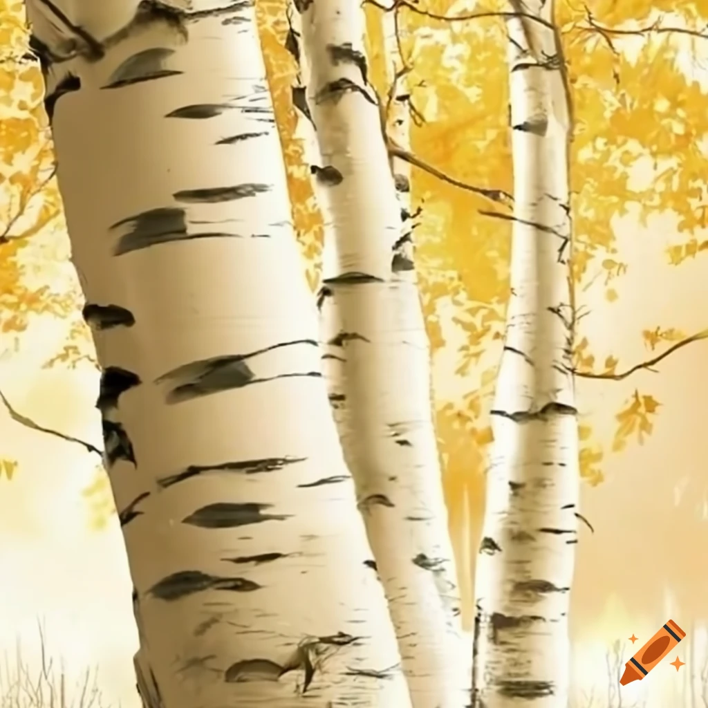 Birch trees