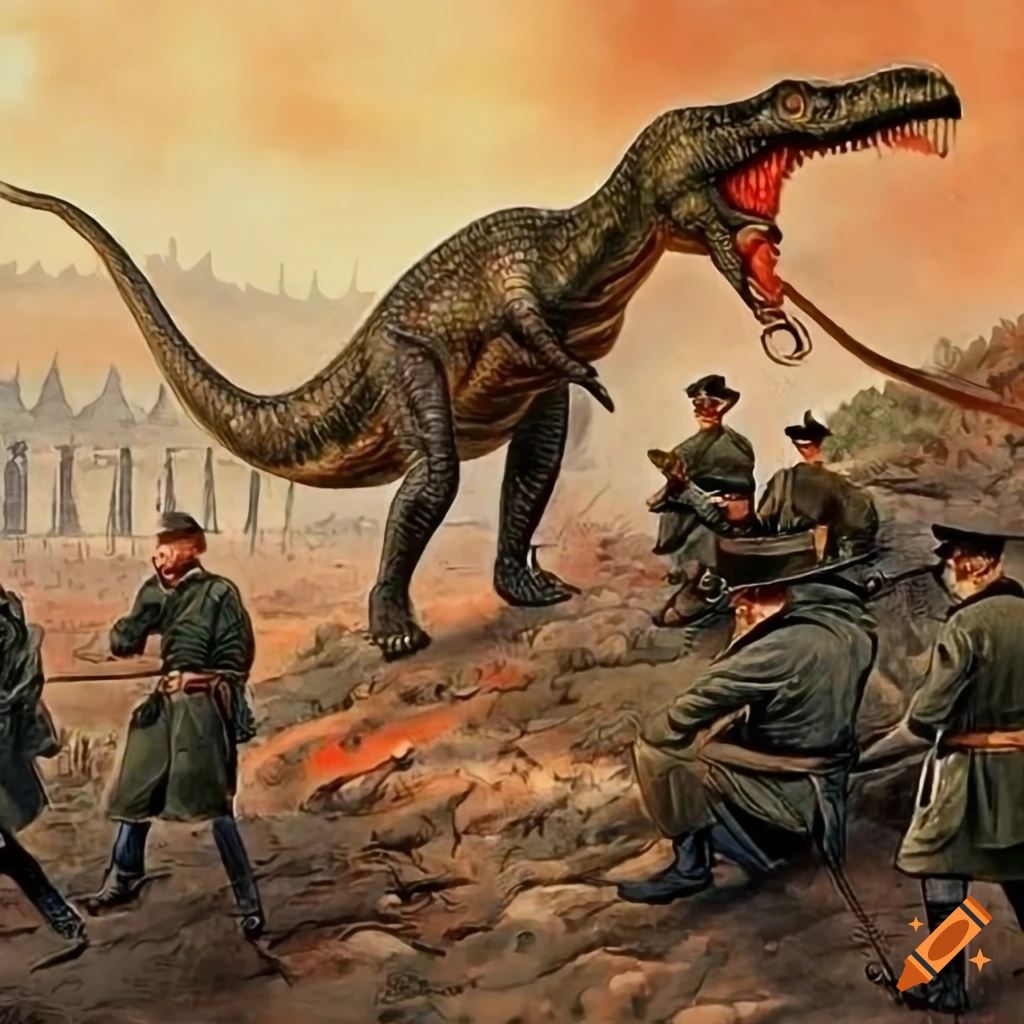 Kaiser wilhelm ii leading the german army in ww1 on the back of a ...