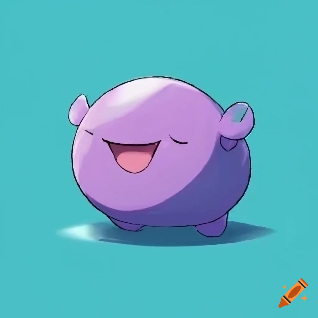 An adorable normal type pokémon with a big smile