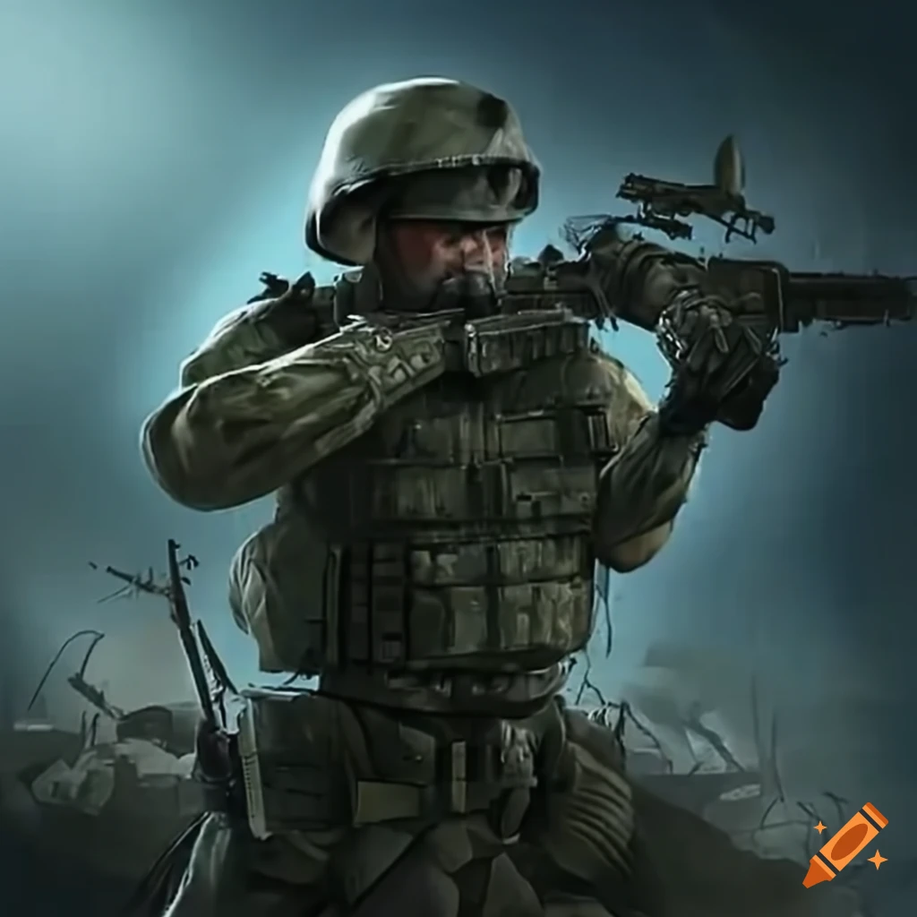 Military action on Craiyon