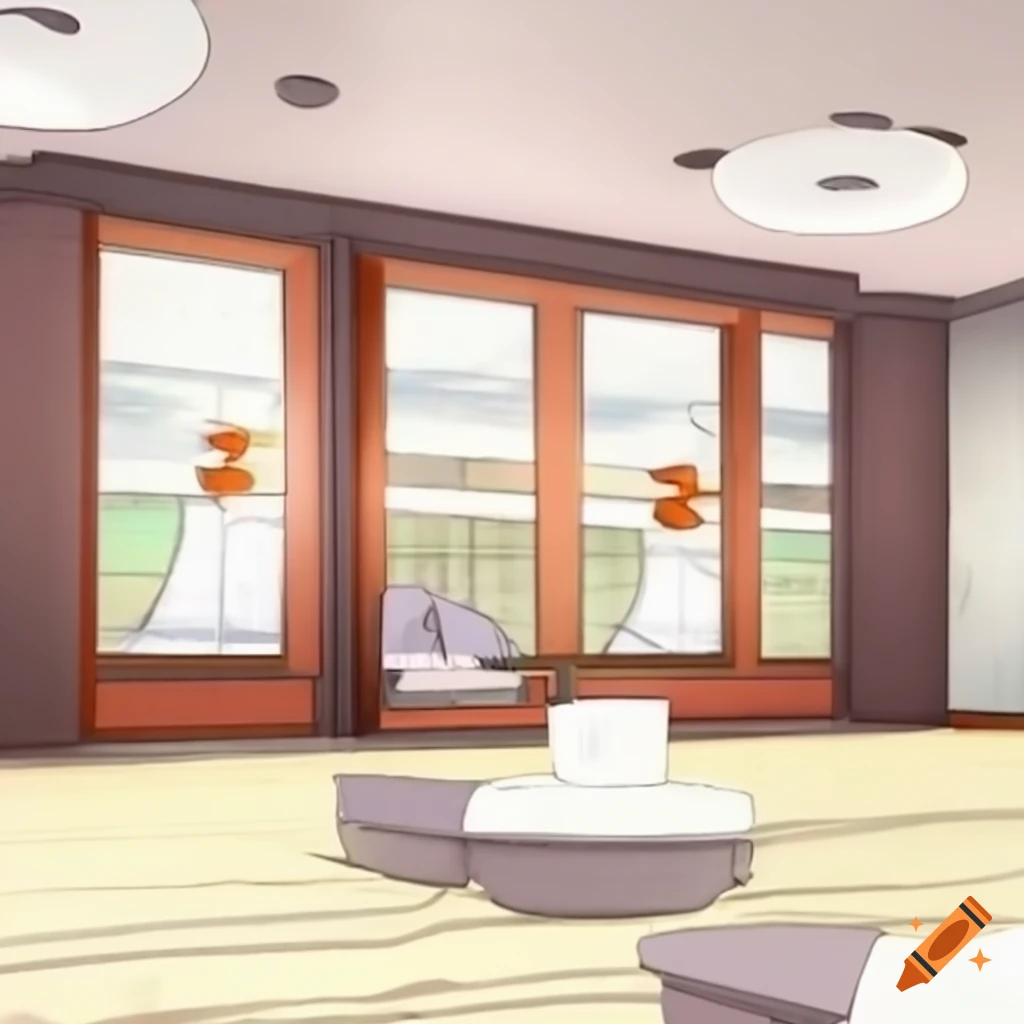 Virtual waiting rooms on Craiyon