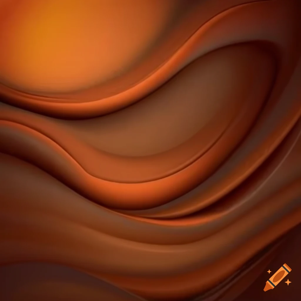 Autumn brown colors 3d abstract on Craiyon