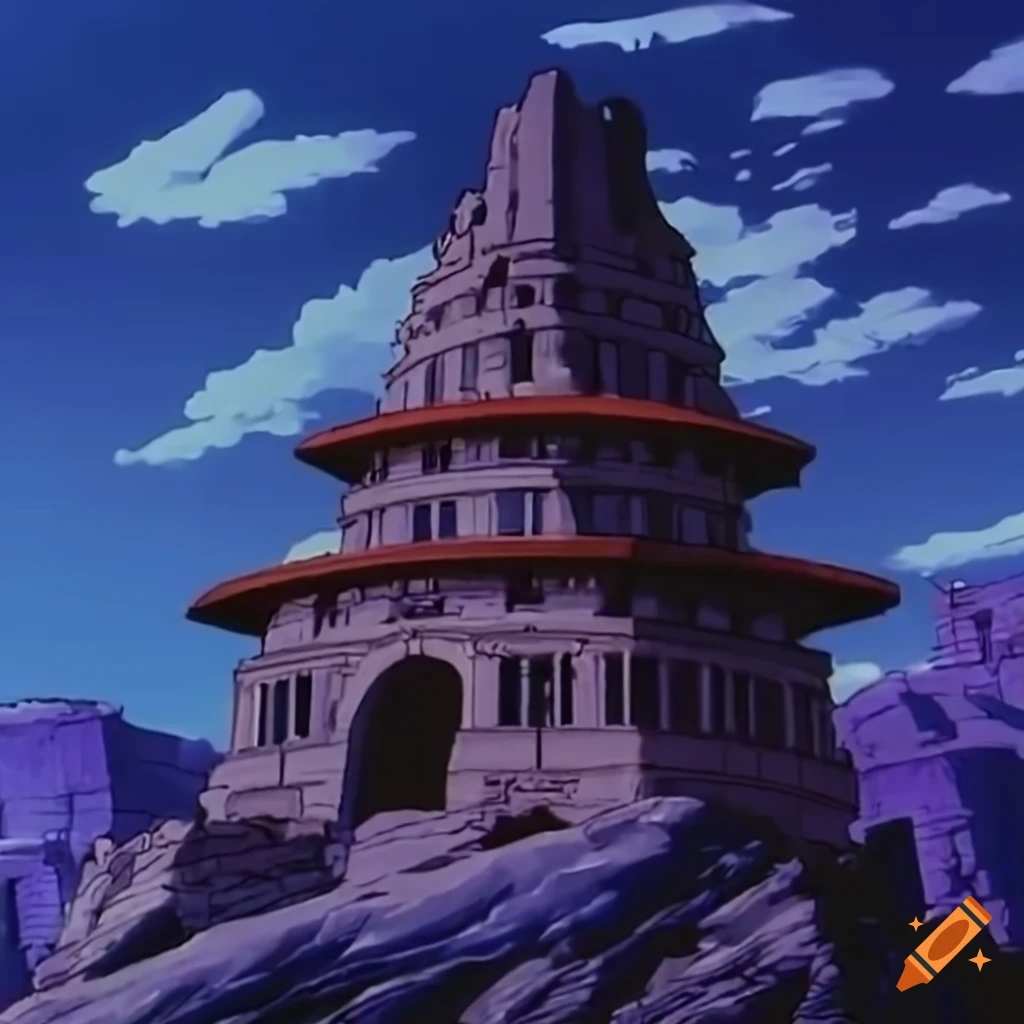 80-90's anime OVA, Multicultural eclectic fantasy cityscape mixed ...