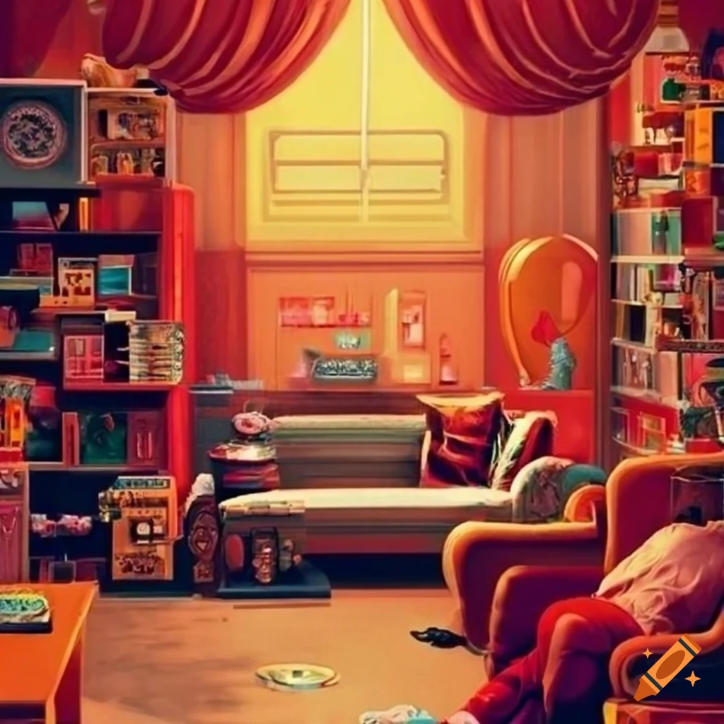 90s nostalgic room
