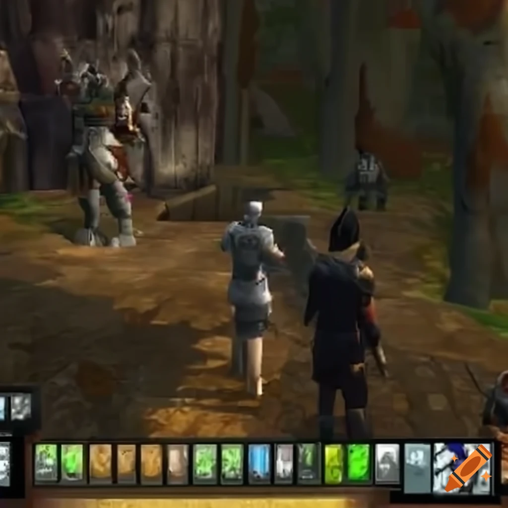 Gameplay styles characterized on Craiyon