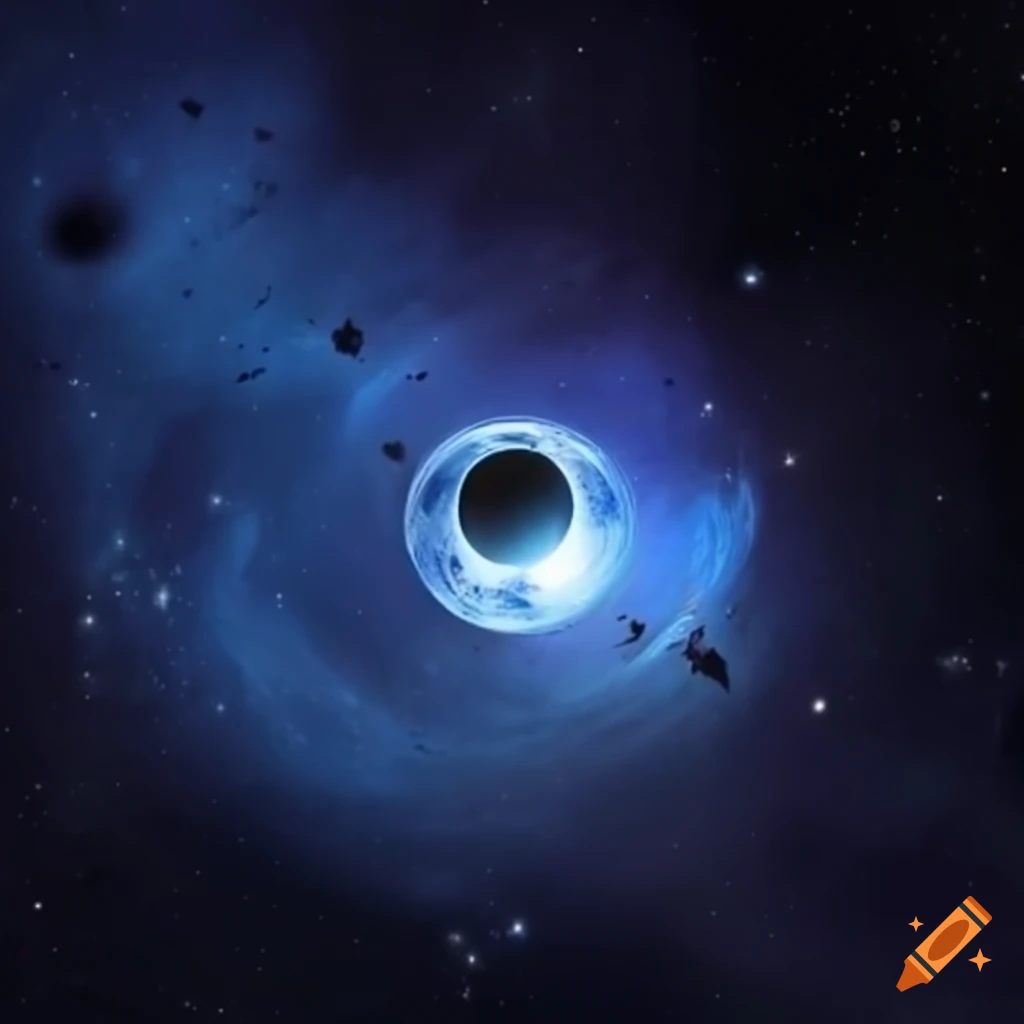 A time hole in space on Craiyon