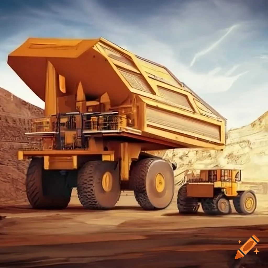 Mining-heavy on Craiyon