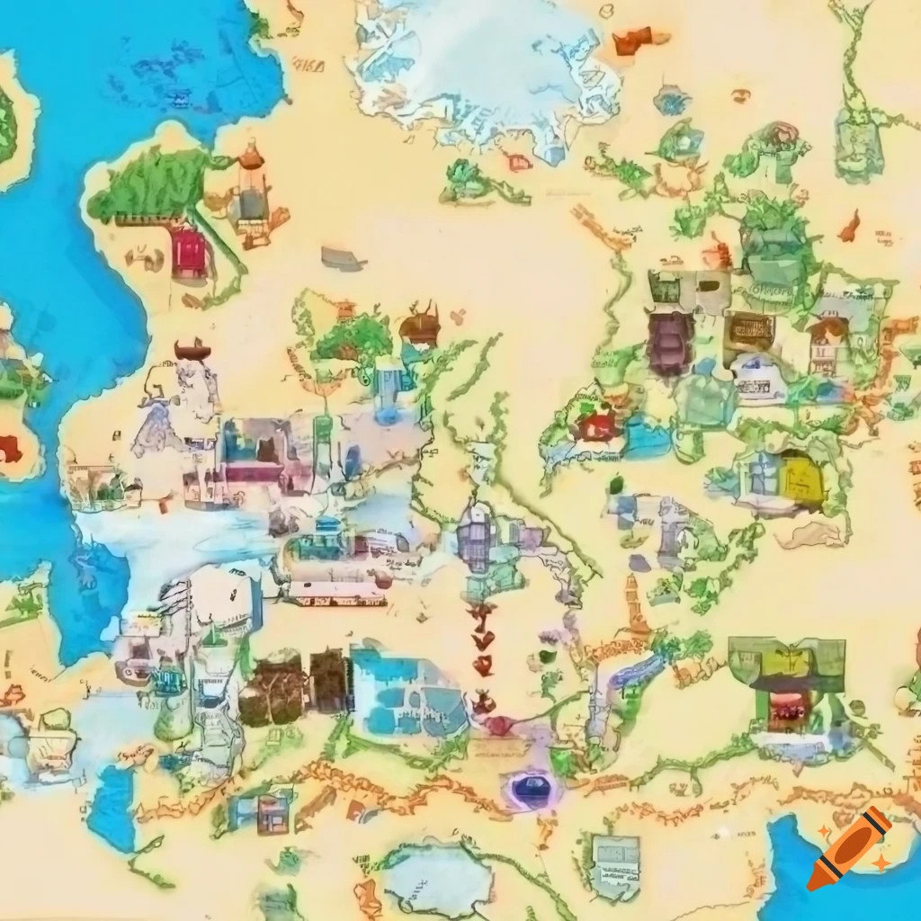 Adventure map enthusiasts