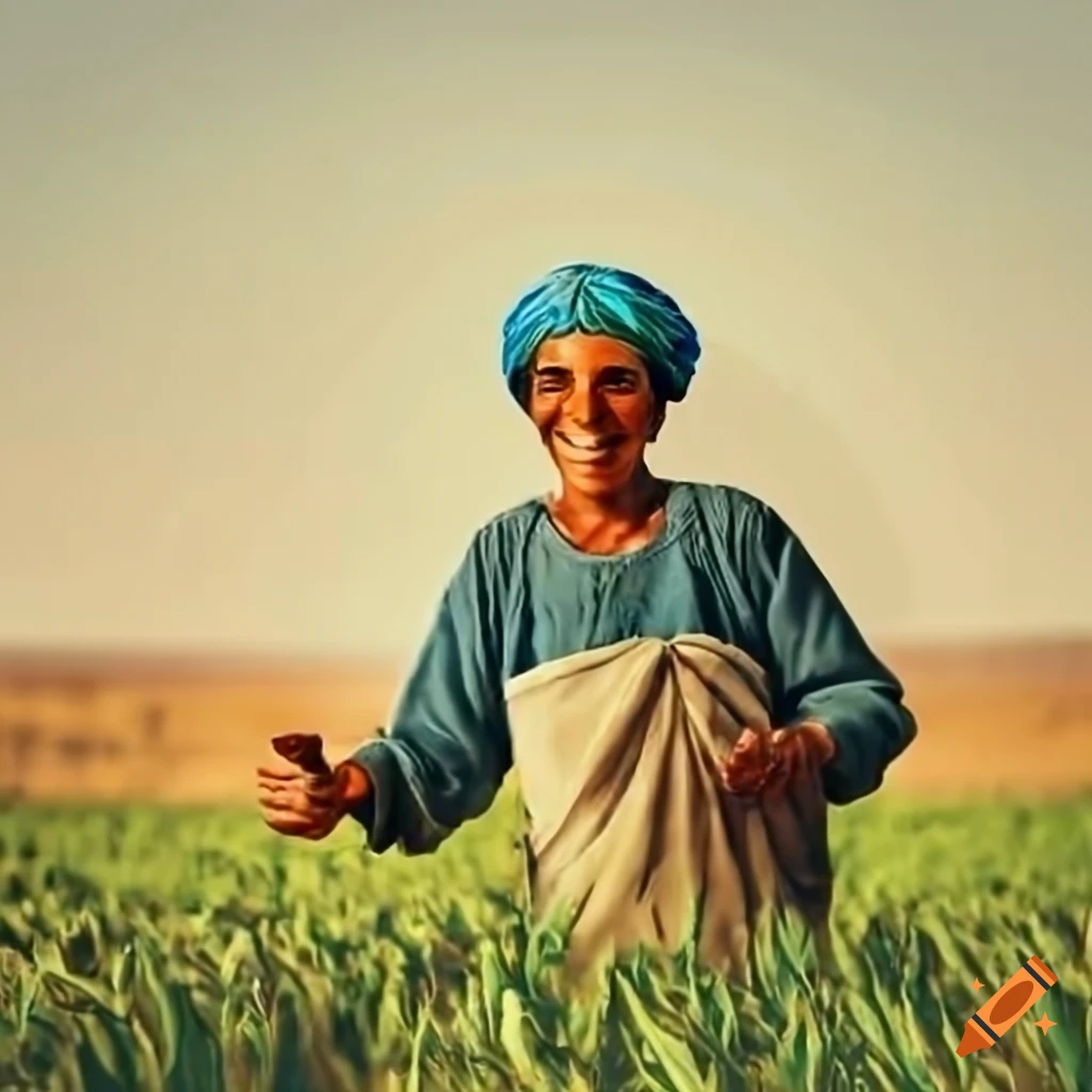Image depicting a group of moroccan farmers proud of their role in ...