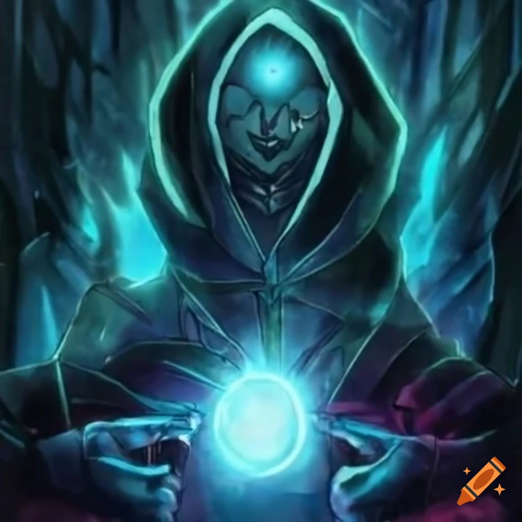 Yugioh card art, solar portal