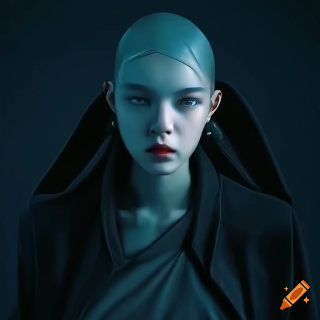 Street fashion techwear render image slim figure chest expressed ...