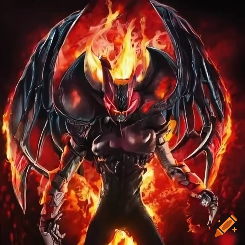 Guyver devilman zetman kamen rider skull burning phoenix on Craiyon