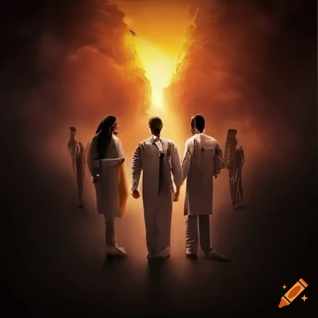 Intense medical drama movie poster with a dramatic backdrop, many ...