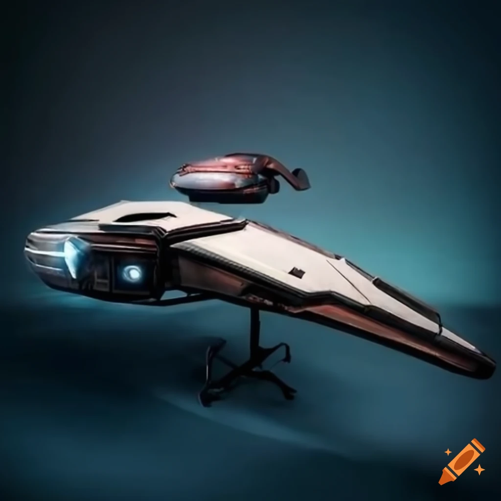 Photo-realistic futuristic flying vehicle inspired by Mass Effect and ...