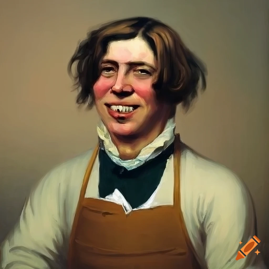 Mischievous smile handsome working class young man 1850 USA portrait ...