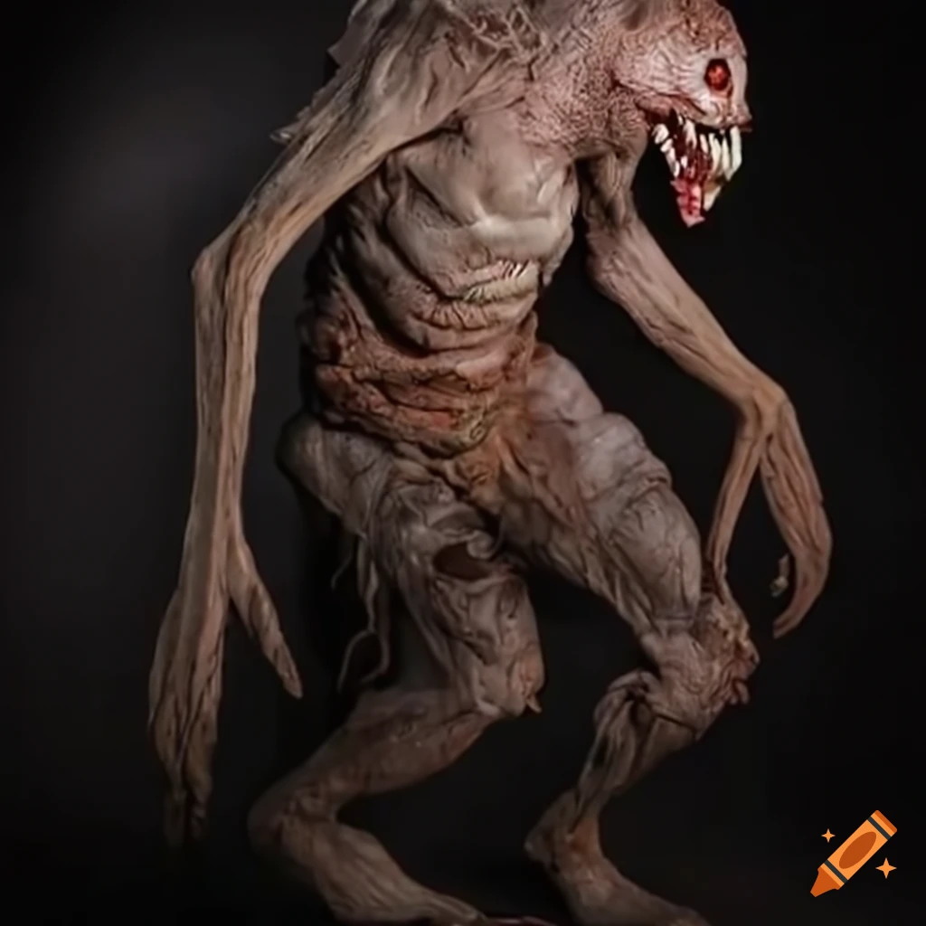 Wild scary mutant beast desert on Craiyon