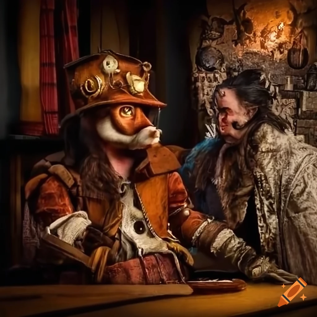 Hector fox and the giant quest steampunk by astrid sheckels