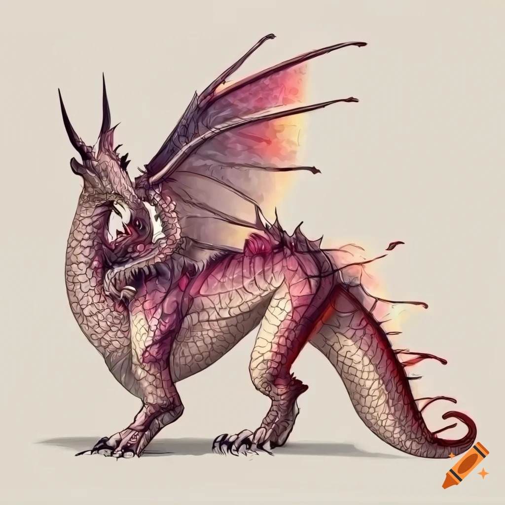 Dragon Wings Side View