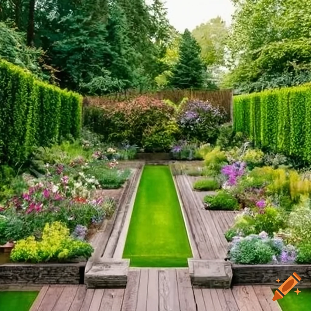 2d garden plan