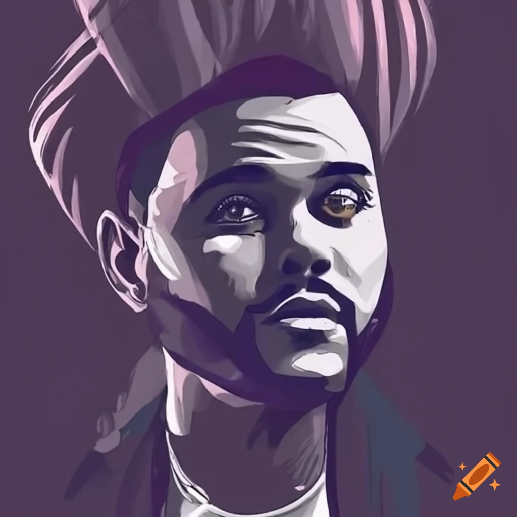 Th weeknd and ariana grande as aladdin and princess jasmine on Craiyon