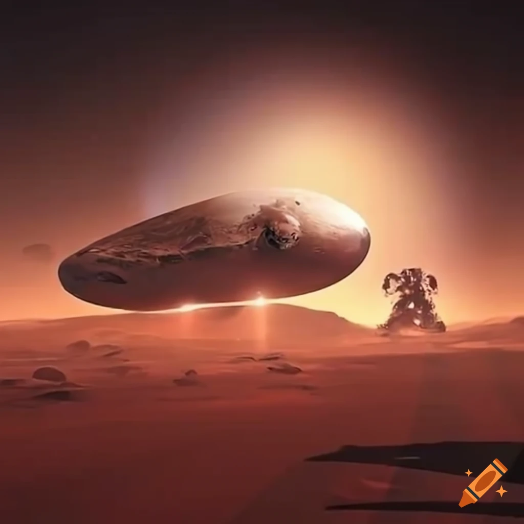 Elon musk driving a tesla on mars