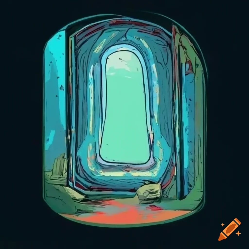 Make a cryogenic cabin, in an old marvel comic book style on Craiyon