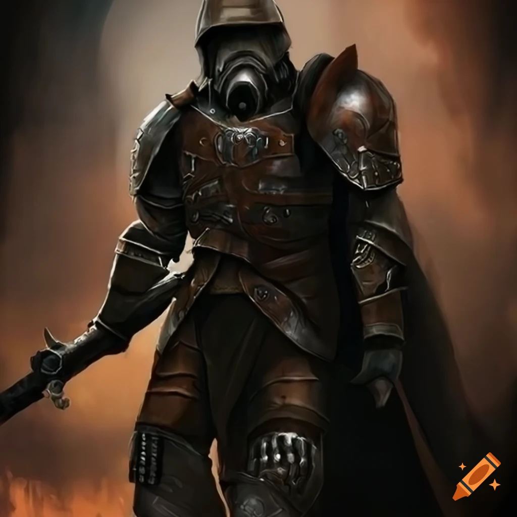 Fantasy medieval shock trooper on Craiyon