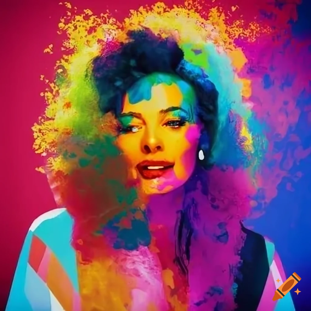 Swedish berry pop art in exciting colour explosion, swedish pop on Craiyon