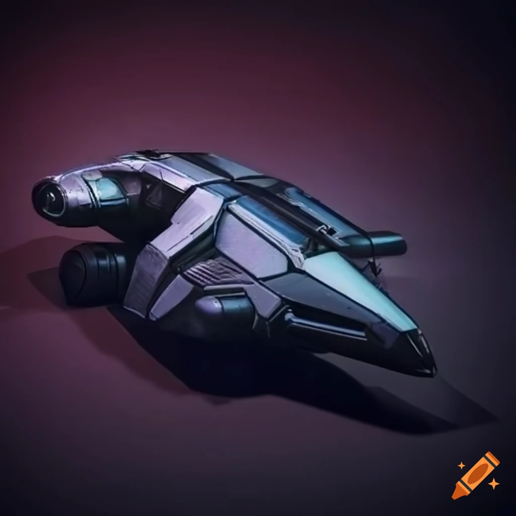 Futuristic sci-fi vehicle flying vehicle inspired by mass effect and ...