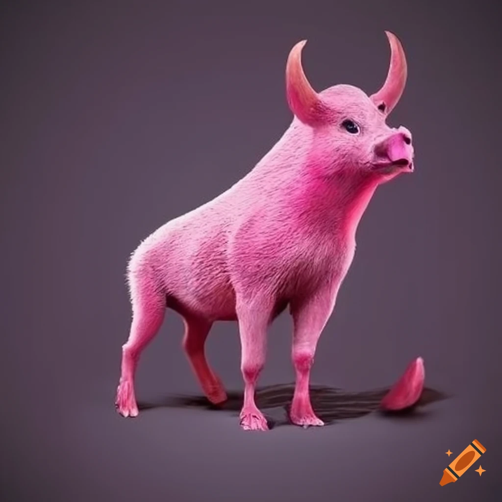 Pink boar