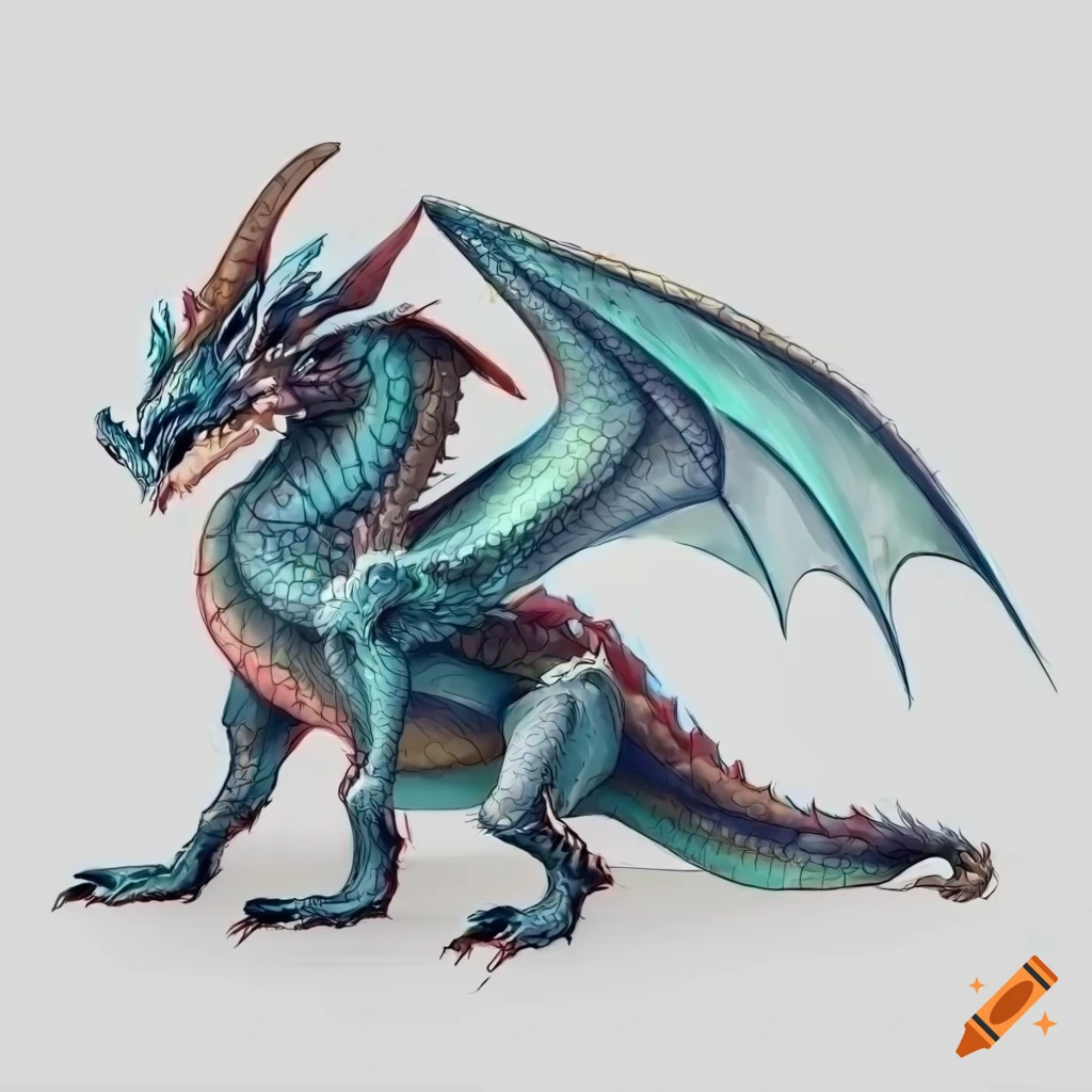 Dragon Wings Side View