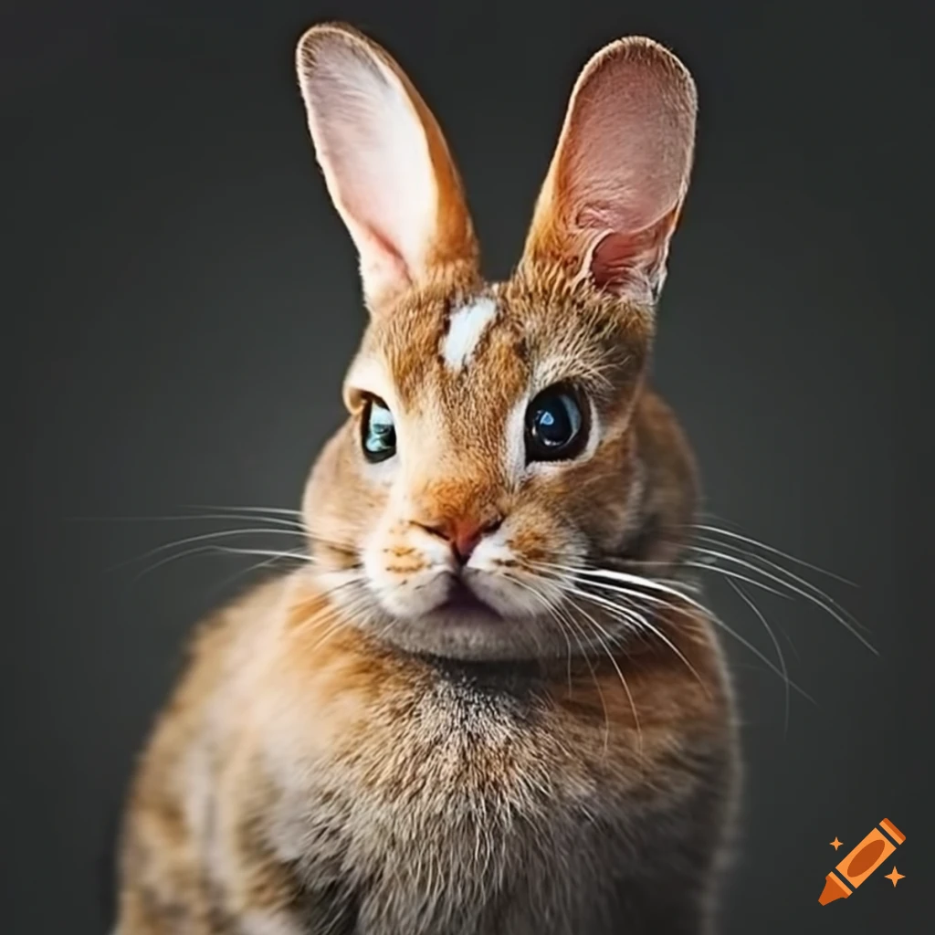 A cat bunny