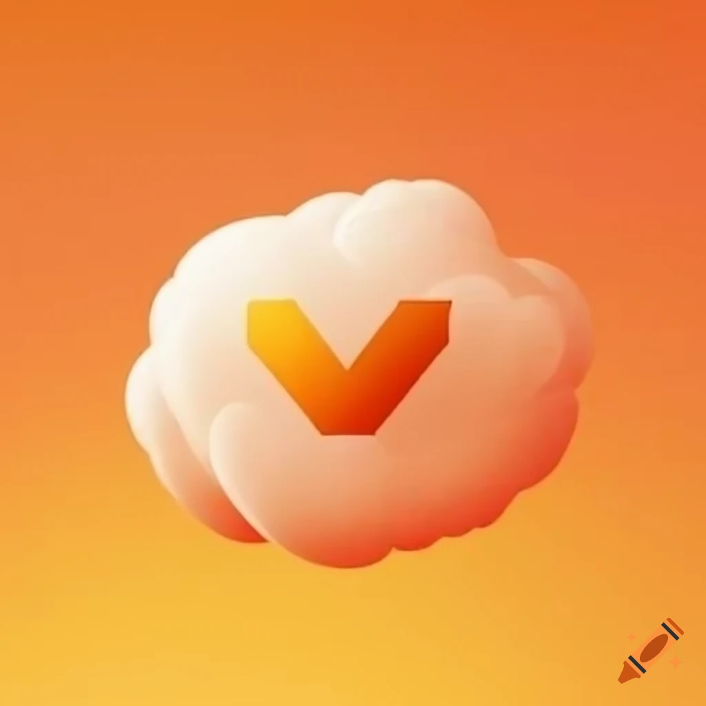 Logo yandex cloud on Craiyon