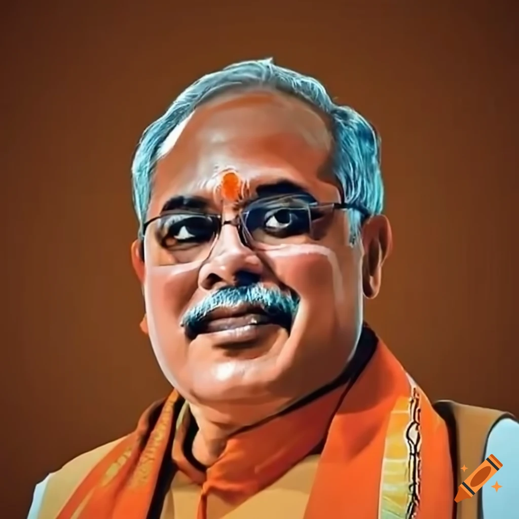 Bhupesh Baghel In Bjp Party On Craiyon