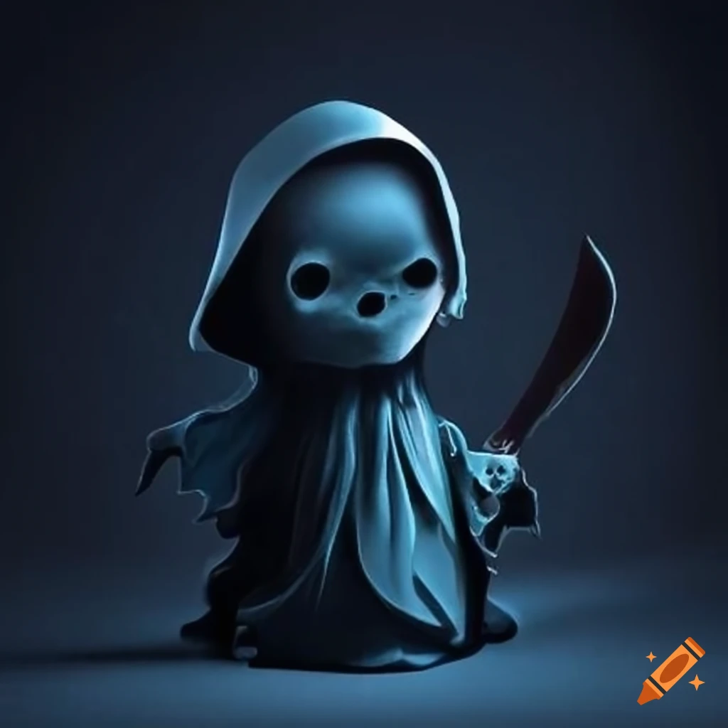 The grim reaper toy