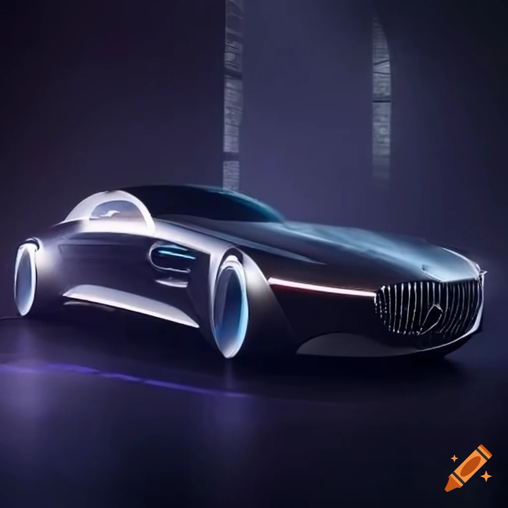 Futuristic sci-fi flying vehicle inspired Concept Vision Six de ...