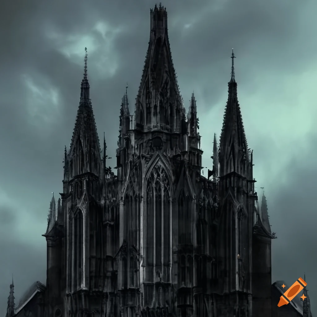 Black gothic towers