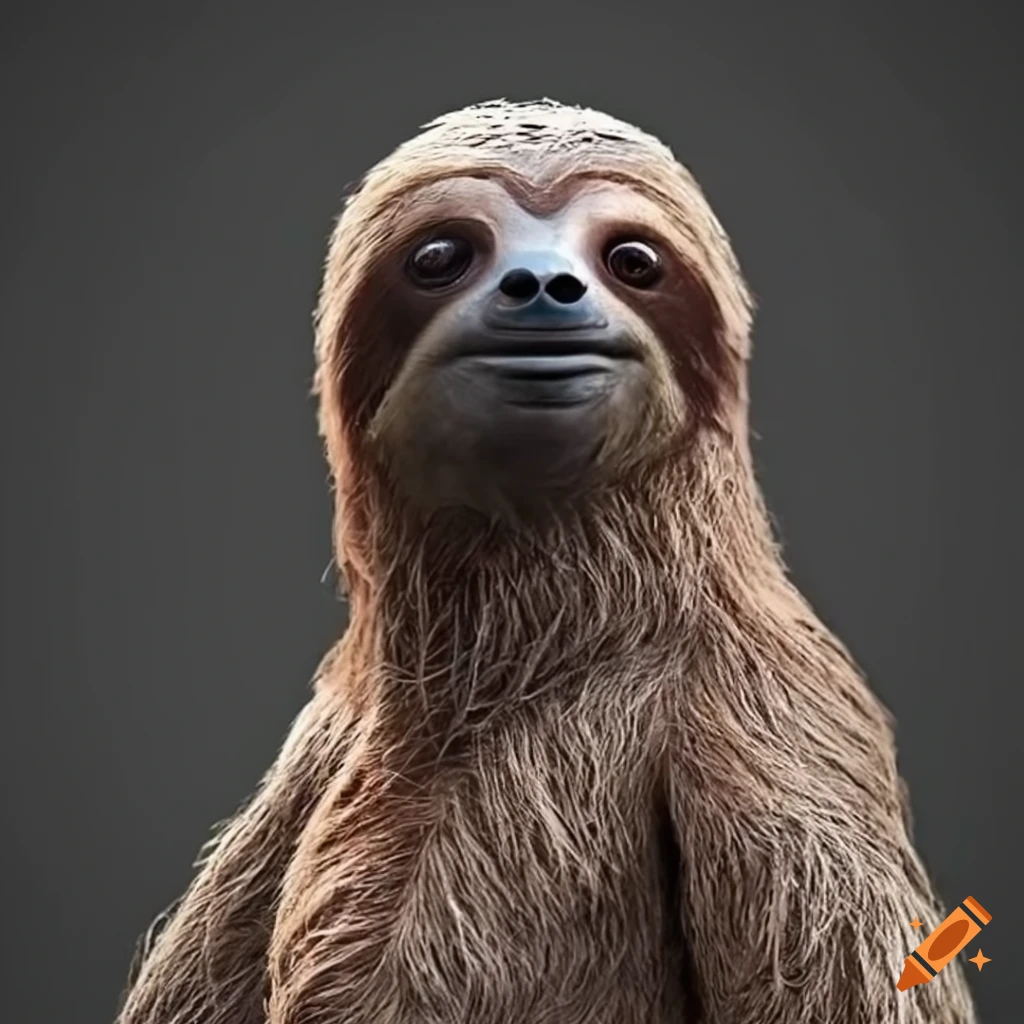 Star wars sloth on Craiyon
