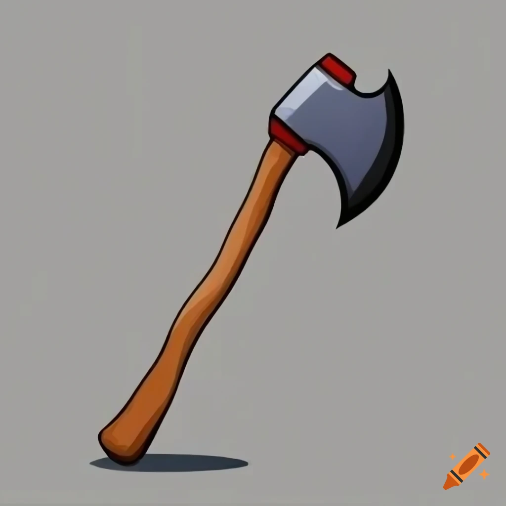 Cartoon Vector Illustration Of An Axe Side Stock Vector, 60% OFF