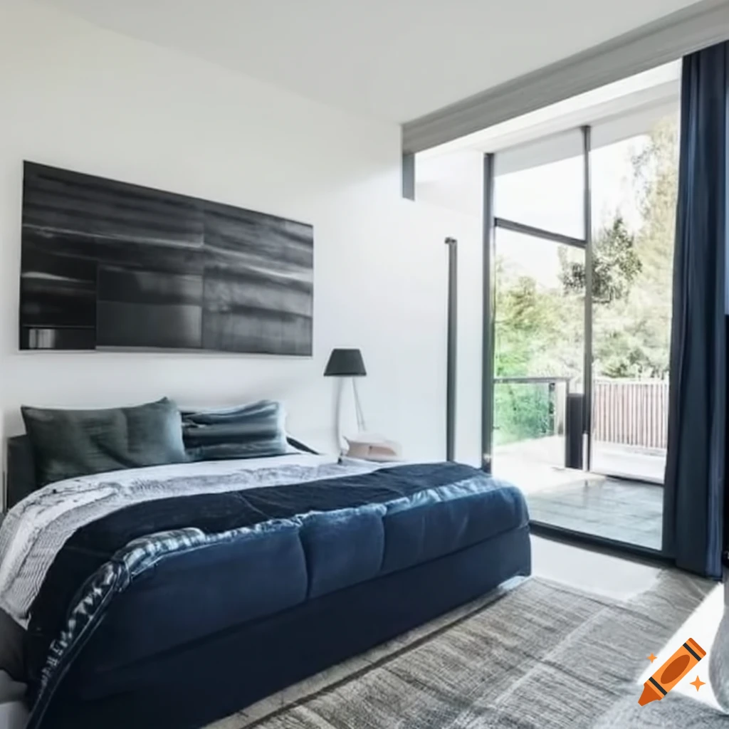 A photograph of an original interior design in a beautiful house