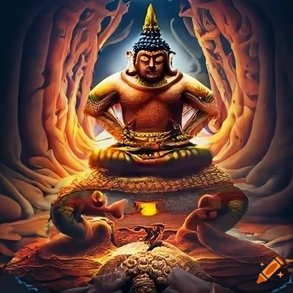 Buddha vs monkey king