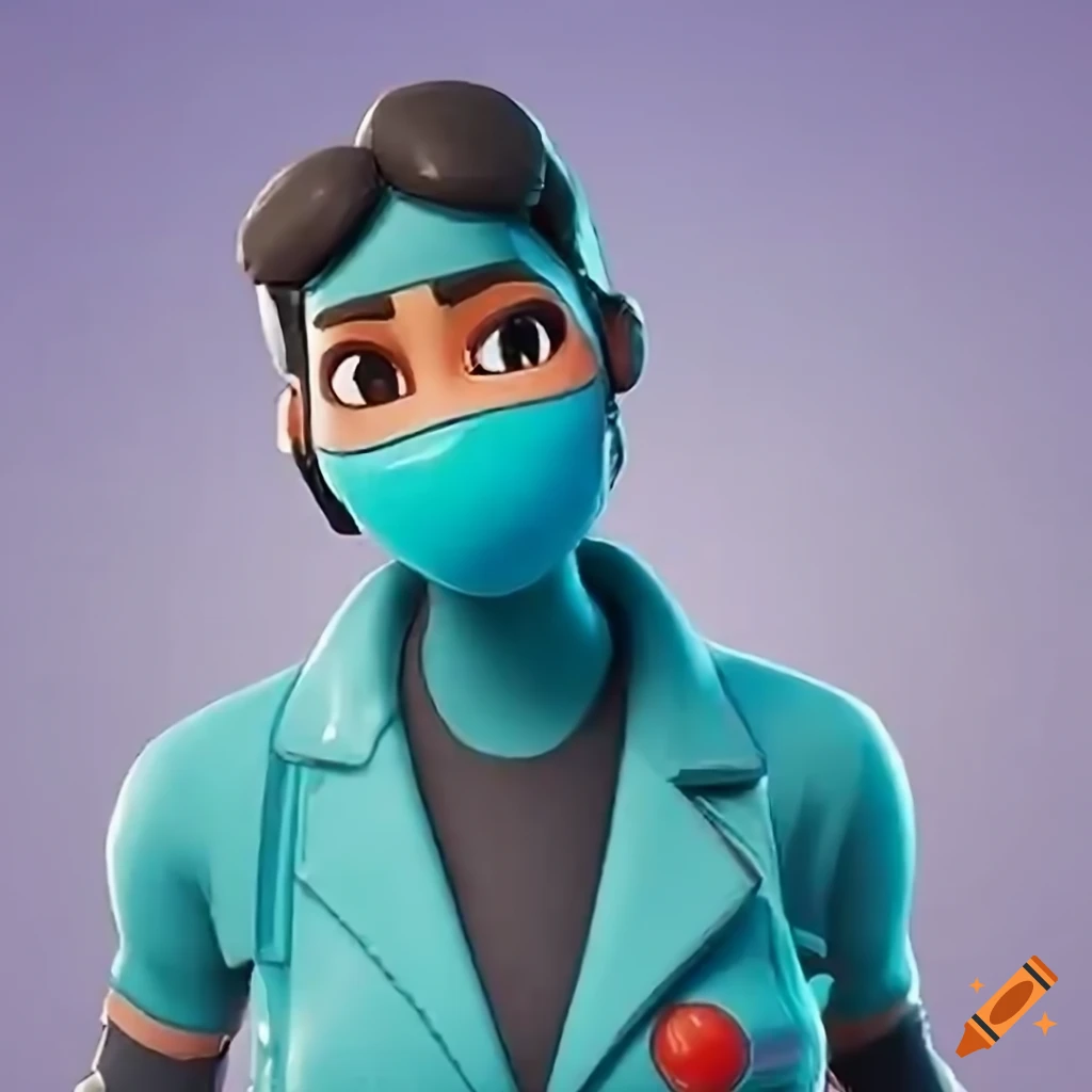 Character artwork of fortnite skin, heal character, medic character ...