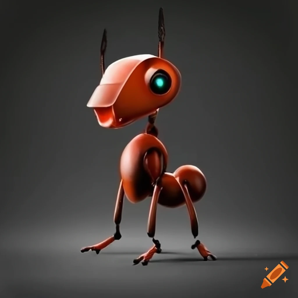 Ant robot on Craiyon