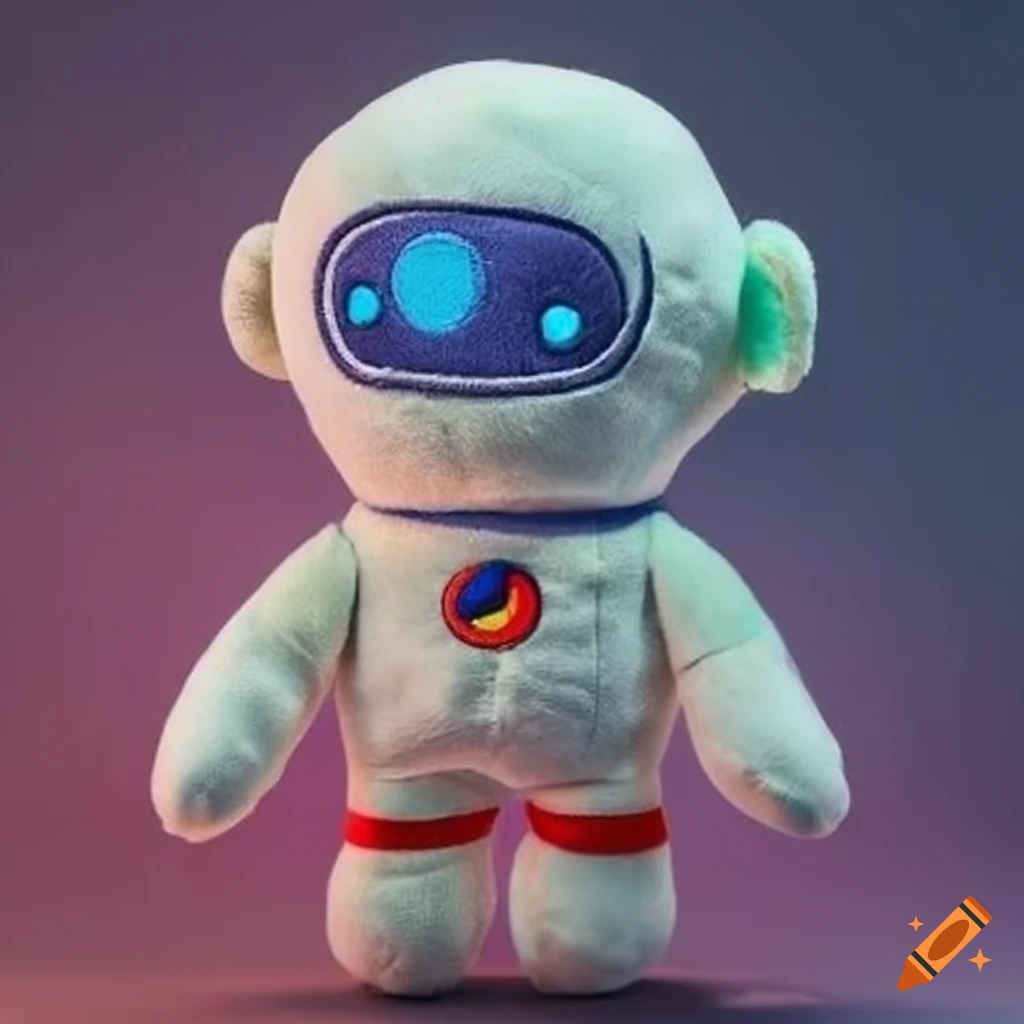 Chibi spaceman plush on Craiyon